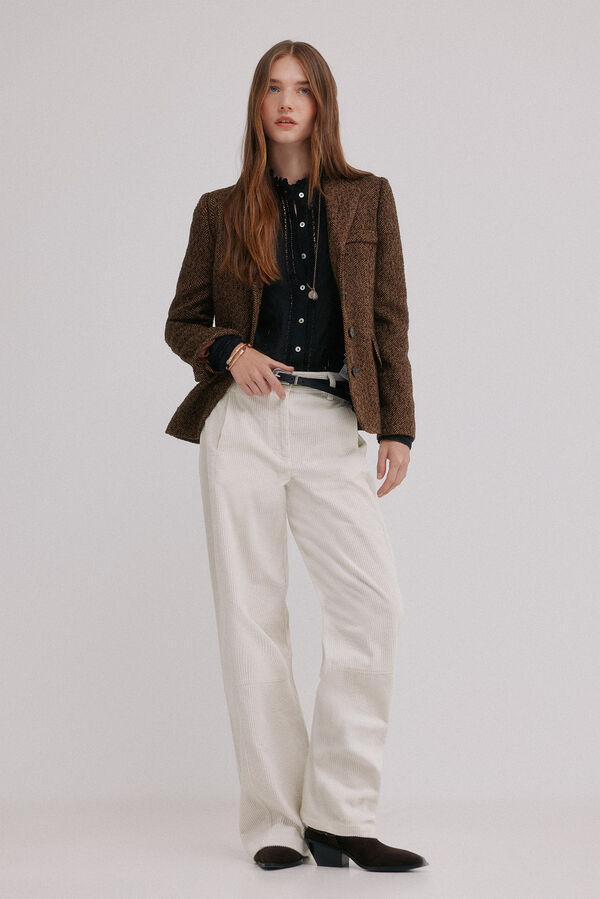 Elsa. Blazer espiga