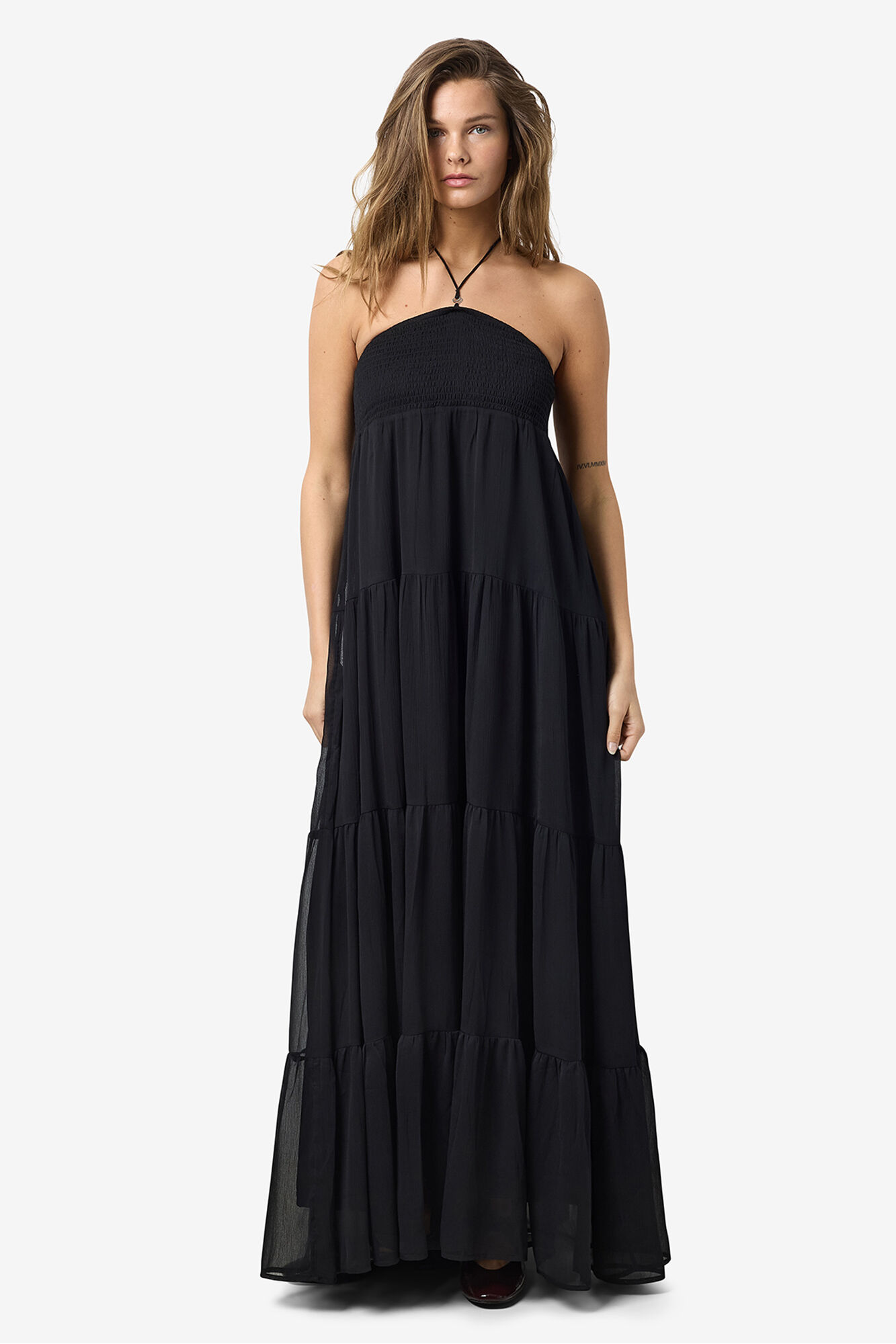 Vestido longo e esvoaçante Maya Bee | Ofertas em vestidos de mulher ...