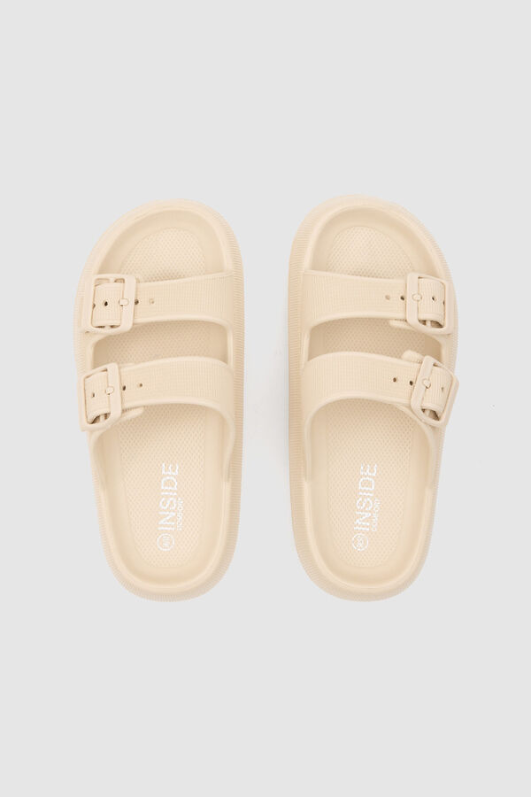 Chancla 2 Hebllas Plataforma C | Ofertas en chanclas de mujer | Fifty ...