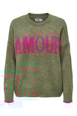 Suéter malha com letras