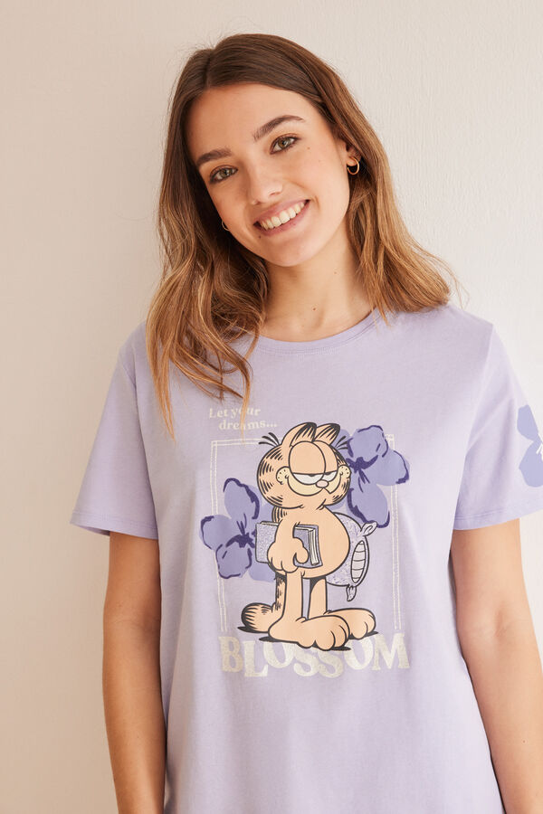 Pijama curto 100% algodão do Garfield