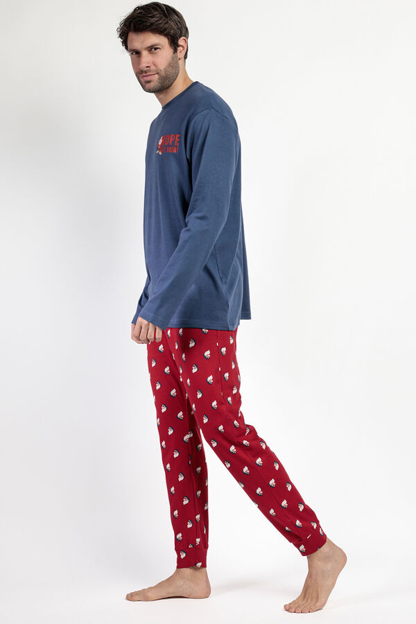 Pijama comprido Grumpy 100% algodão para homem | Ofertas em pijamas de ...