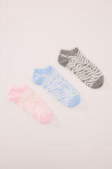 Pack 3 calcetines cortos print cebra | Ofertas en calcetines de mujer ...