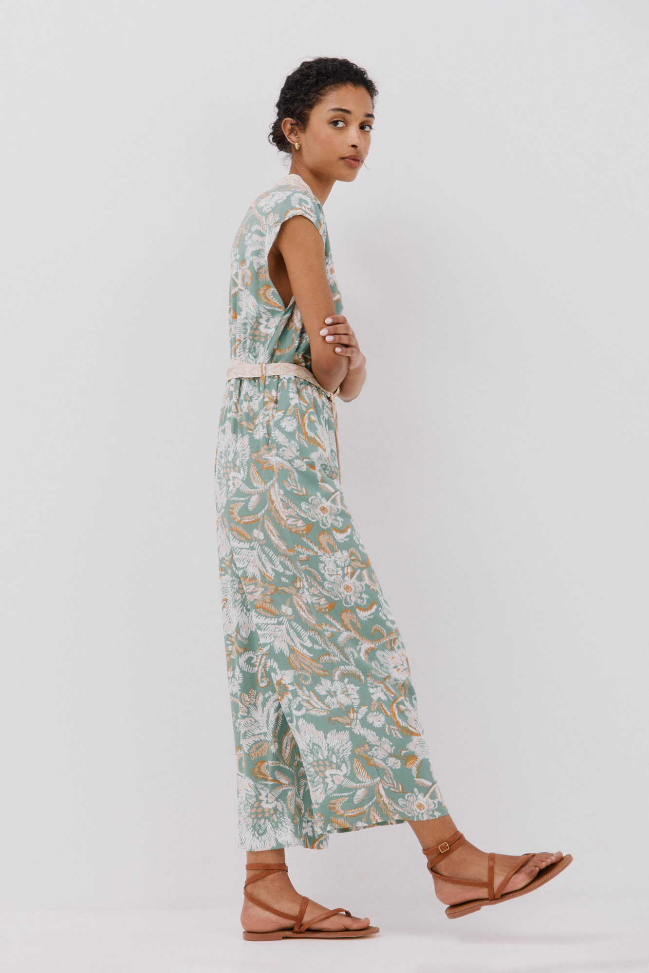 Mono estampados a contraste | Ofertas en monos de mujer | Fifty Factory