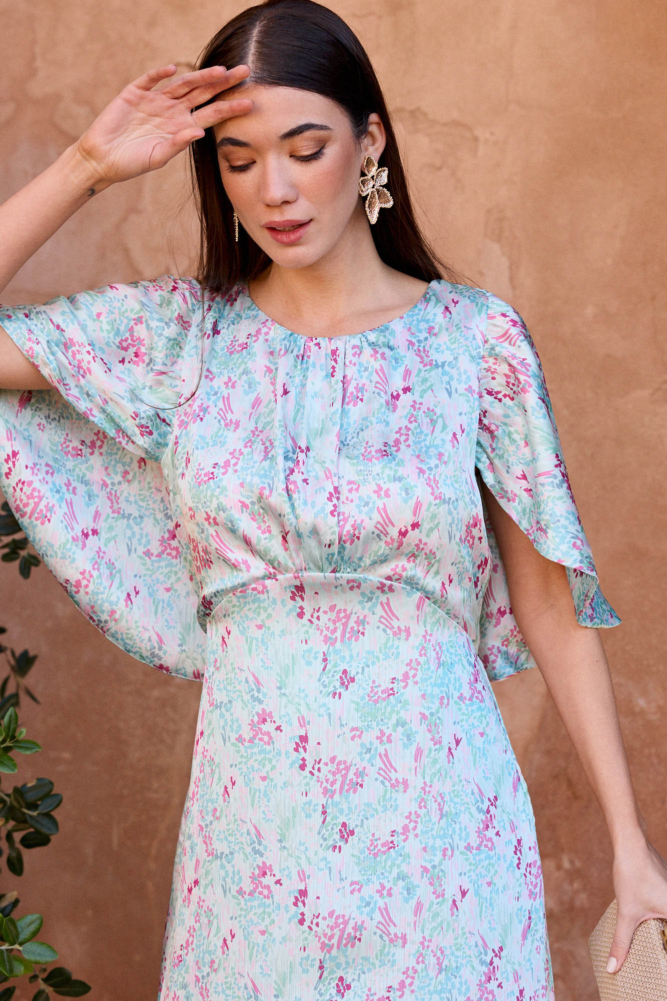 Vestido capa Lilou | Ofertas en vestidos de mujer | Fifty Outlet
