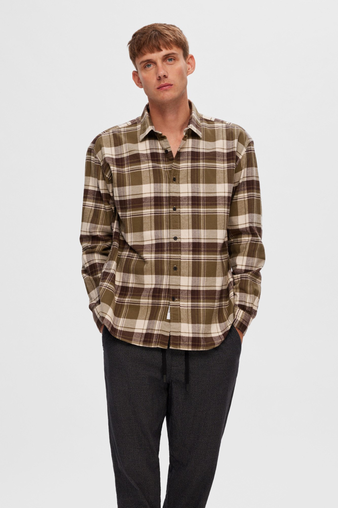 Camisa de homem de flanela | Ofertas em camisas de homem | Fifty Factory