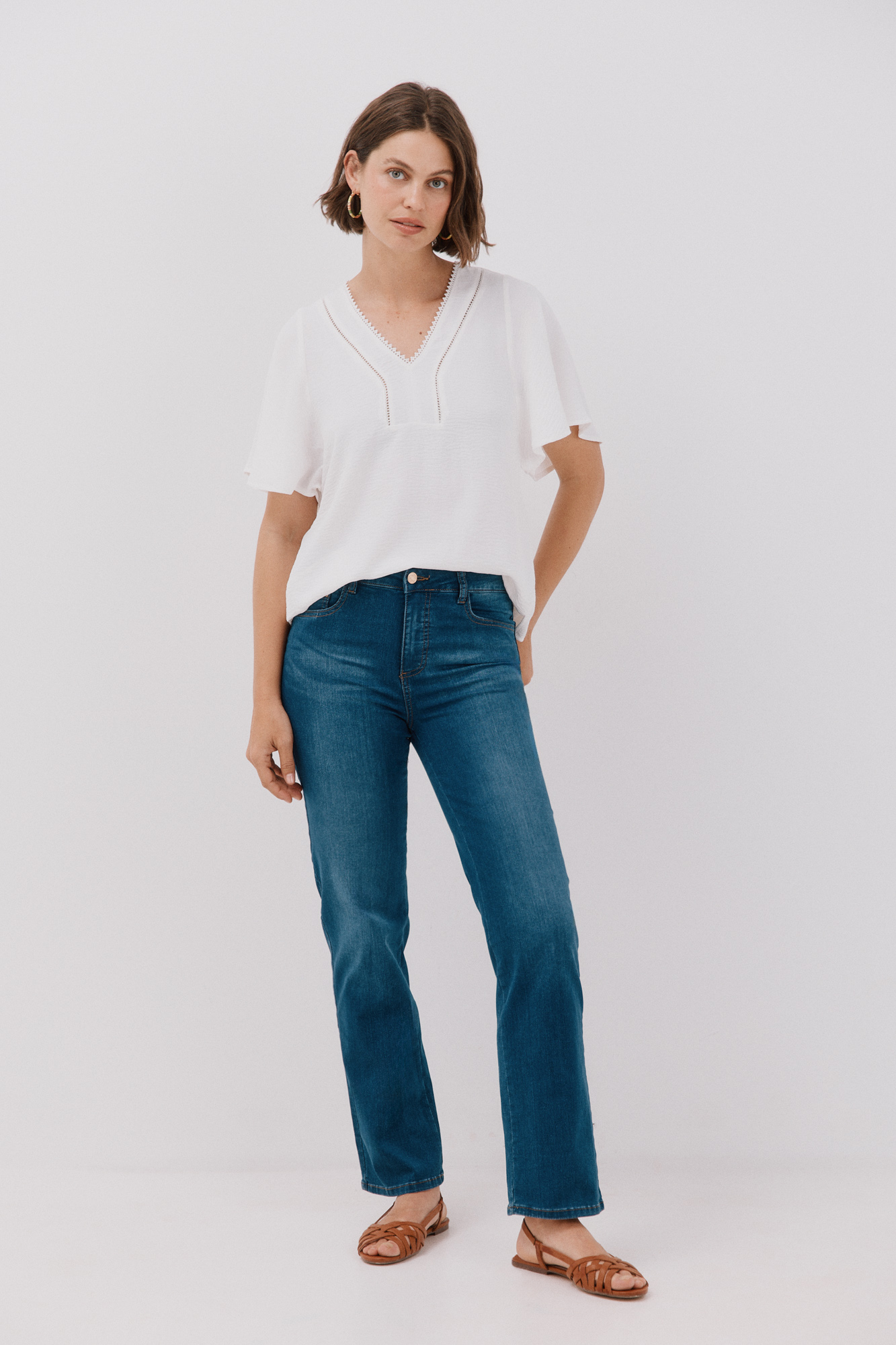 Jeans retos sensacionais | Ofertas em jeans de mulher | Fifty Outlet