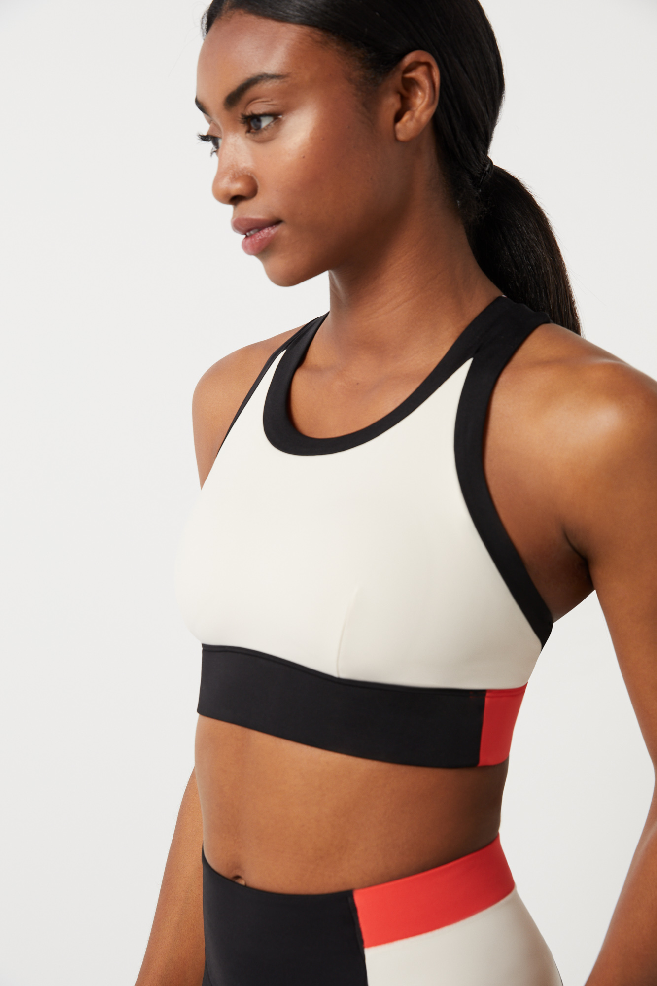Sujetador deportivo color block 4D Stretch | Ofertas en sujetadores ...