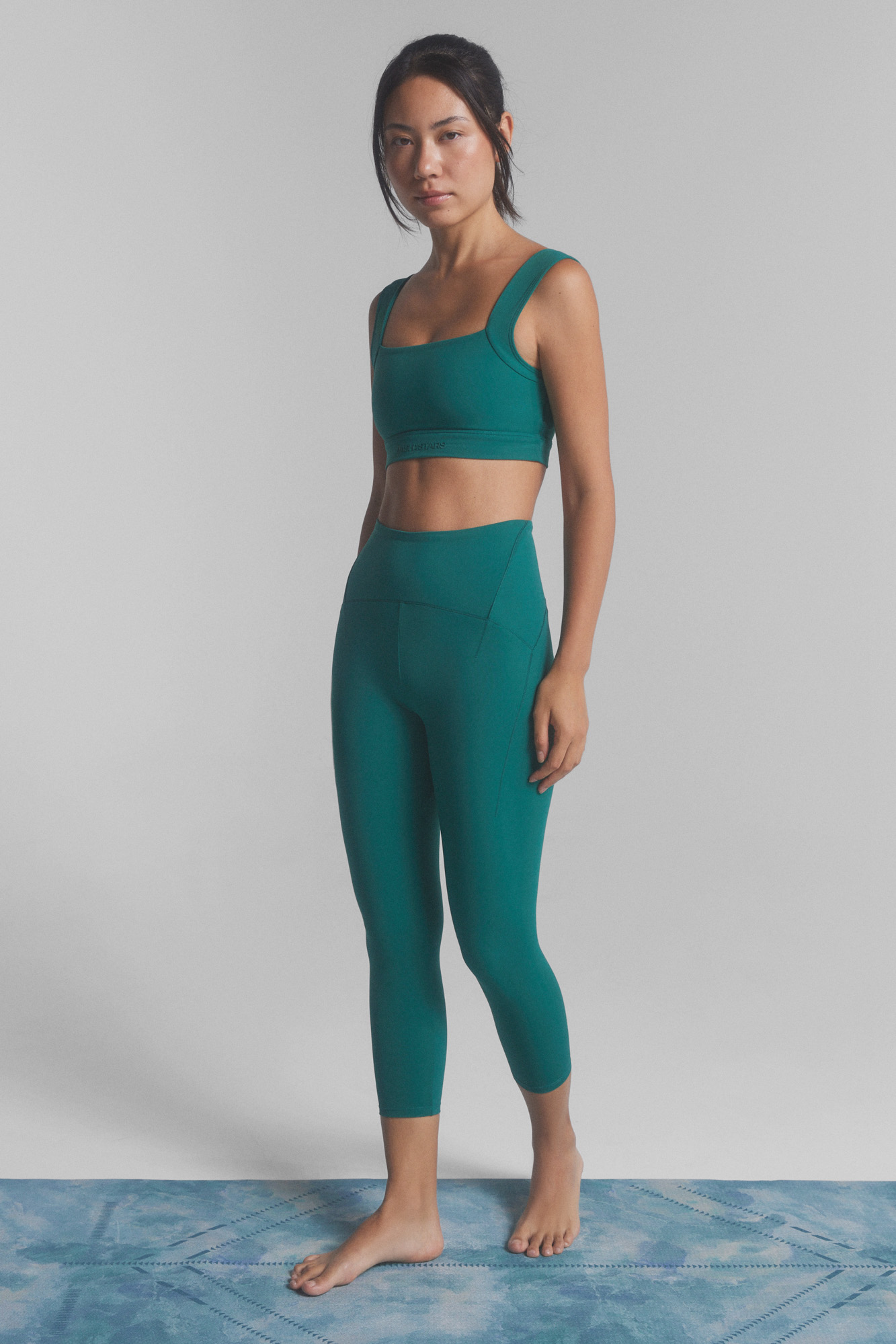 Leggings SOFT MOVE crop verde