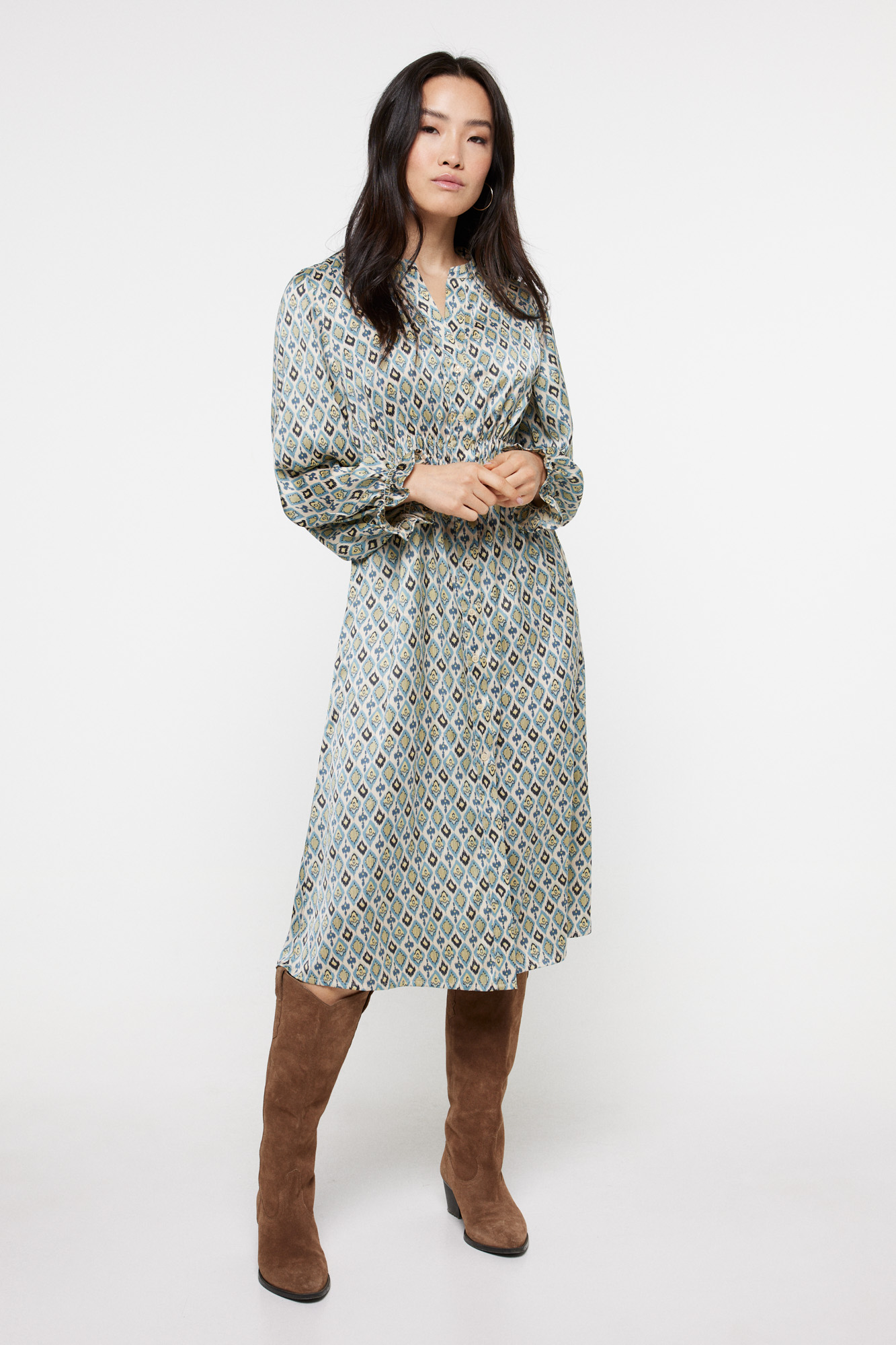 Vestido Estampado Fluido | Ofertas en vestidos de mujer | Fifty Outlet