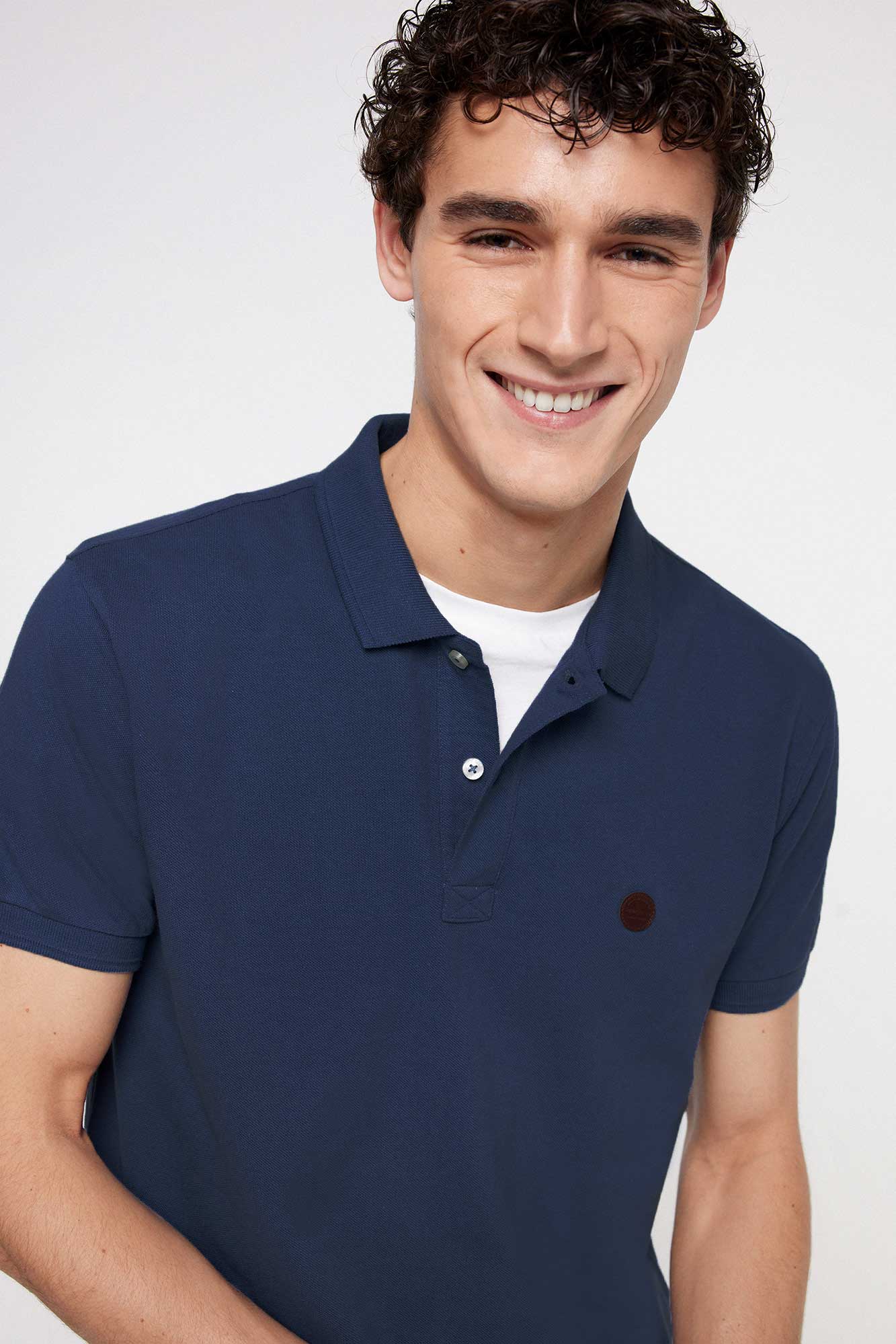 Polo básico Springfield | Ofertas em polos de homem | Fifty Factory