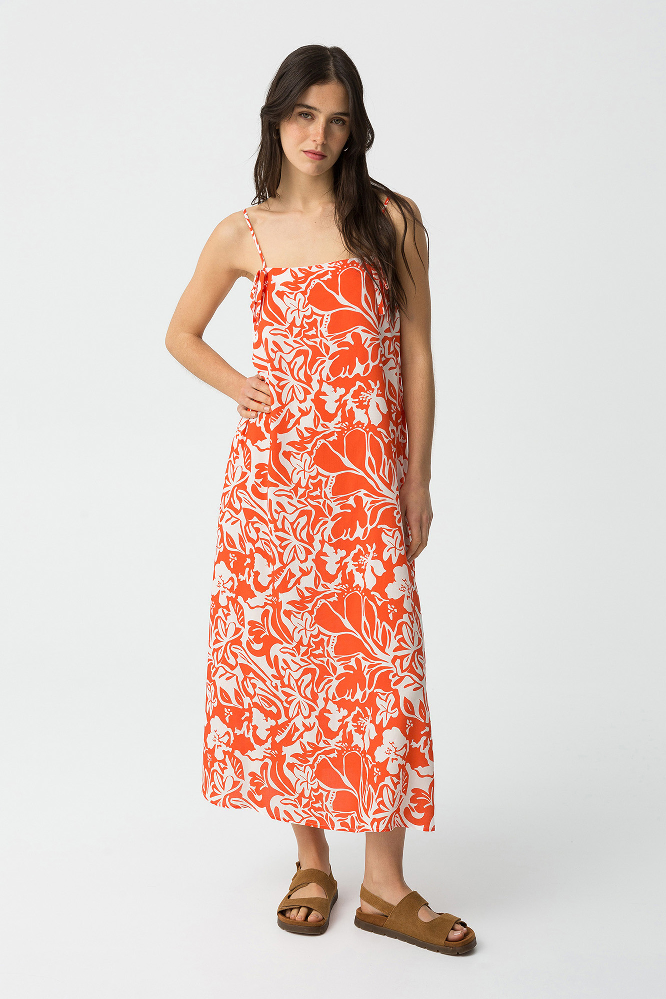 Vestido estampado | Ofertas em vestidos de mulher | Fifty Outlet