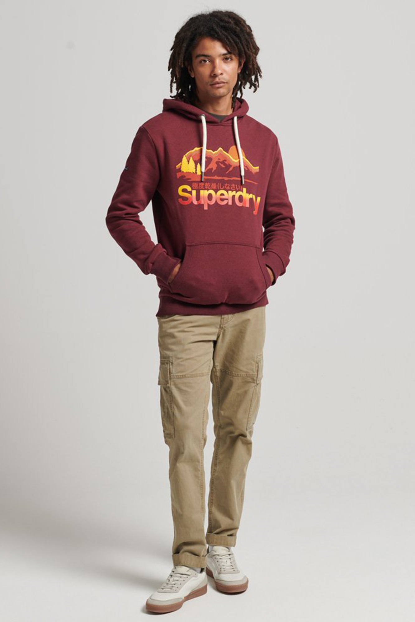 Sweatshirt com capuz e logótipo Vintage Logo Core Great Outdoors ...