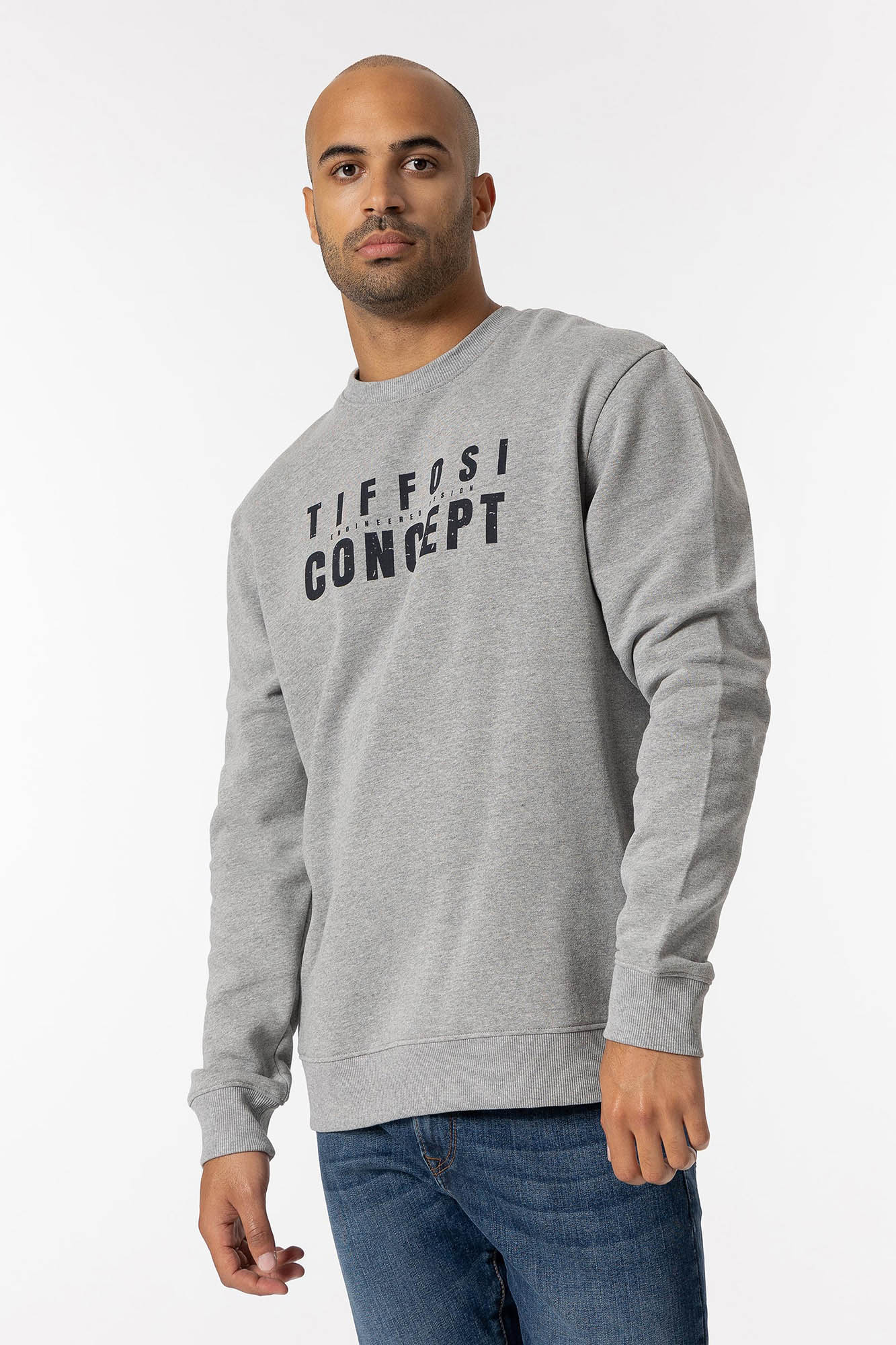 Sudadera con Estampado Frontal | Ofertas en sudaderas de hombre | Fifty ...