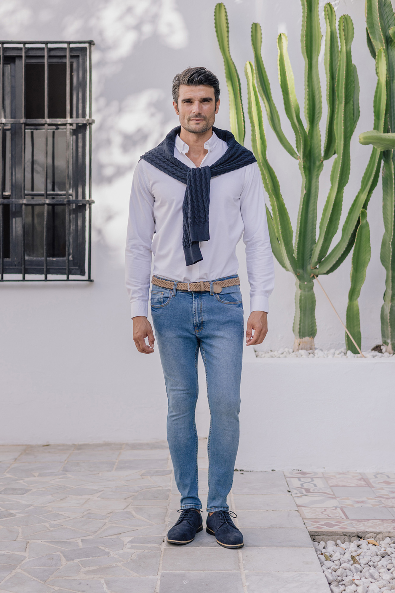 Calças denim skinny | Ofertas em jeans de homem | Fifty Factory