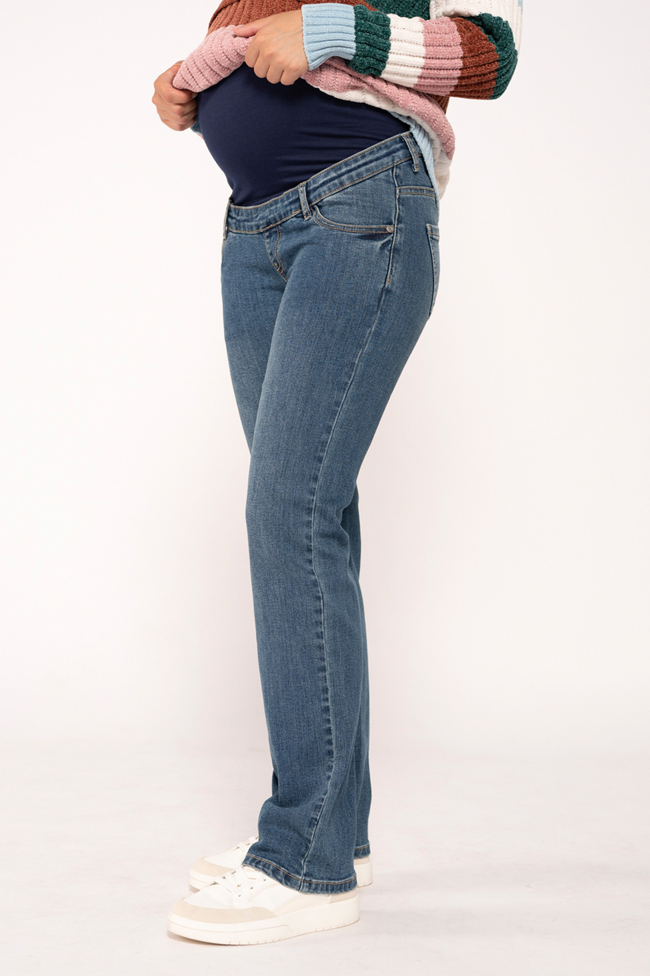 Vaqueros premamá rectos barriga alta | Ofertas en jeans de mujer ...