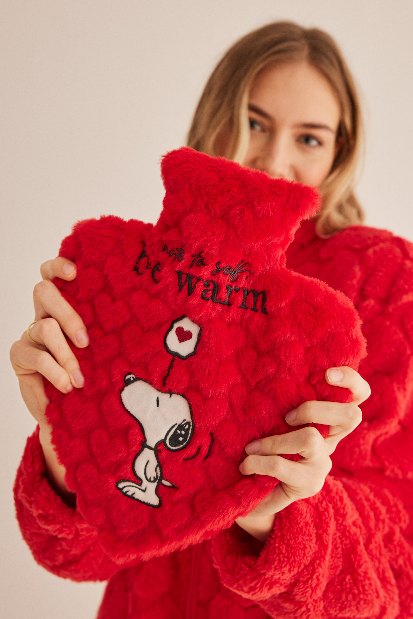 Bolsa agua pelo corazón Snoopy | Ofertas en textiles de cocina | Fifty ...